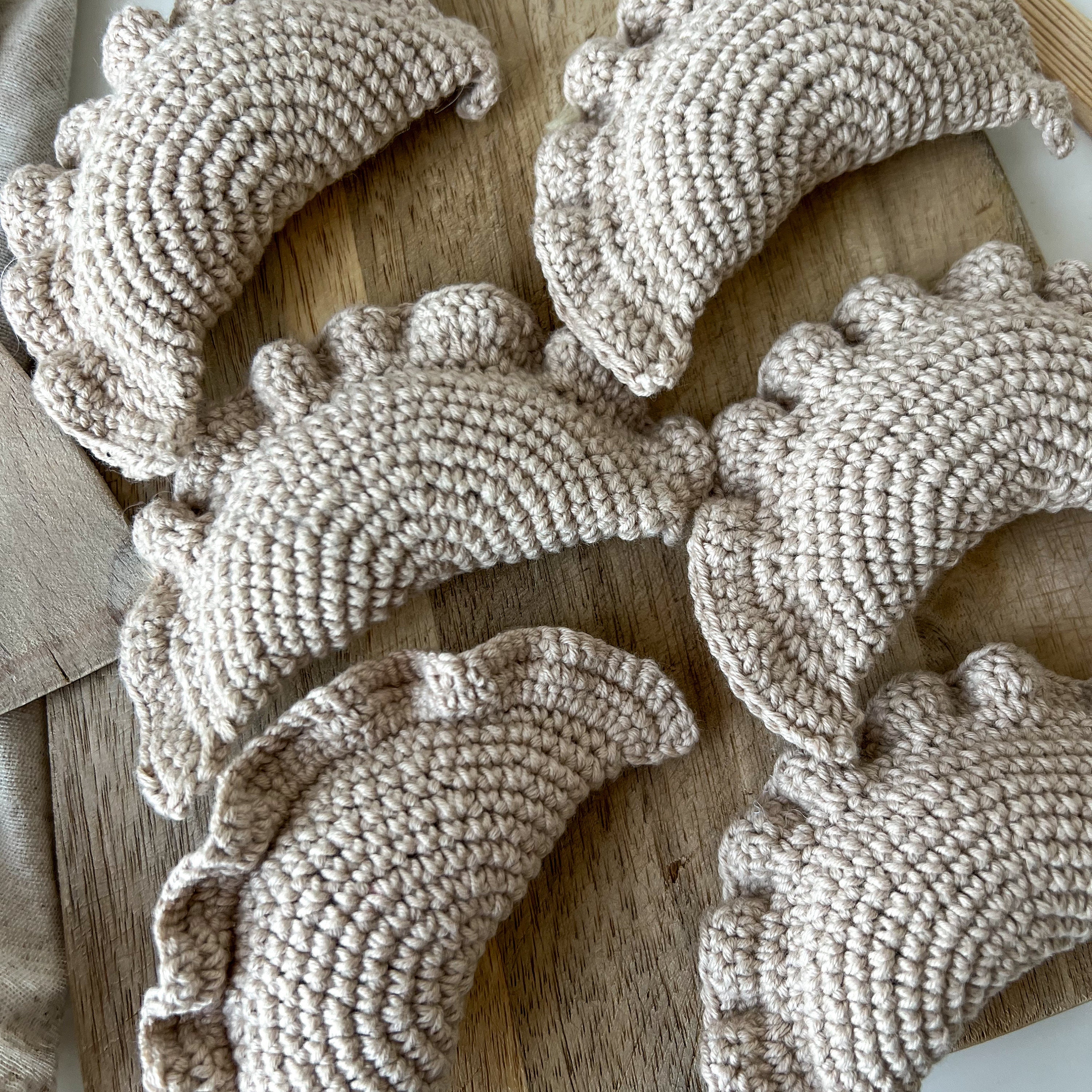 Crochet Dumpling Pattern, Amigurumi Play Food, Beginner PDF (instant ...