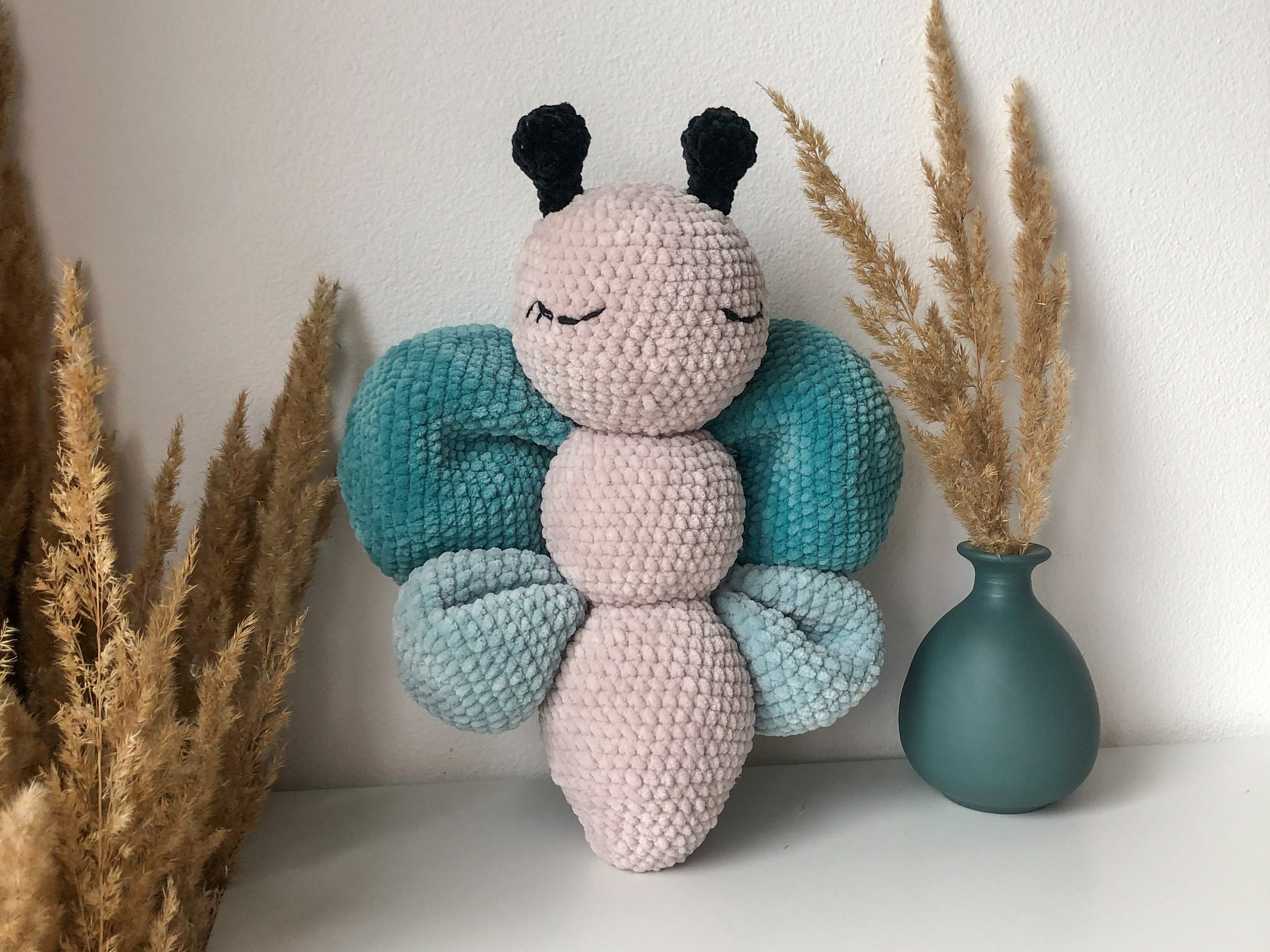 Crochet Pdf Pattern for Large Butterfly Suitable for Beginner - Etsy