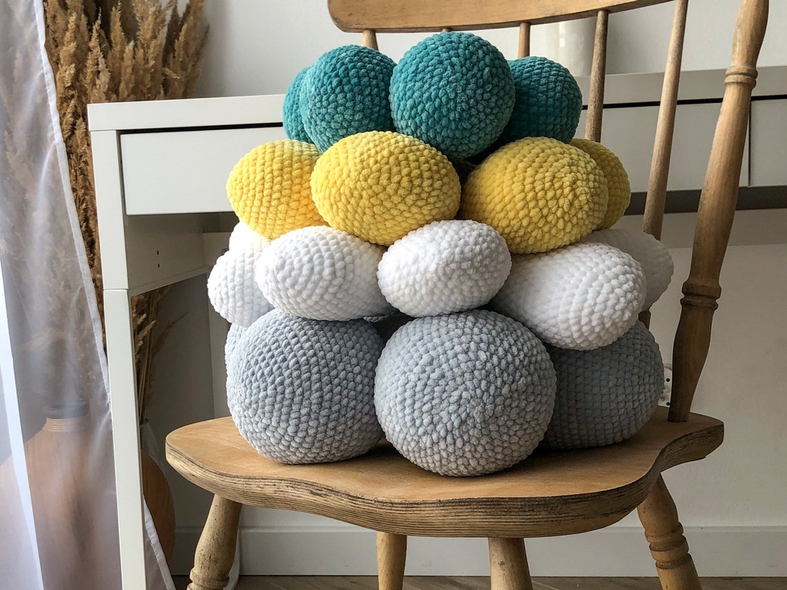 Set of Crochet PDF Patterns Flowers and Daisy Adapted for - Etsy