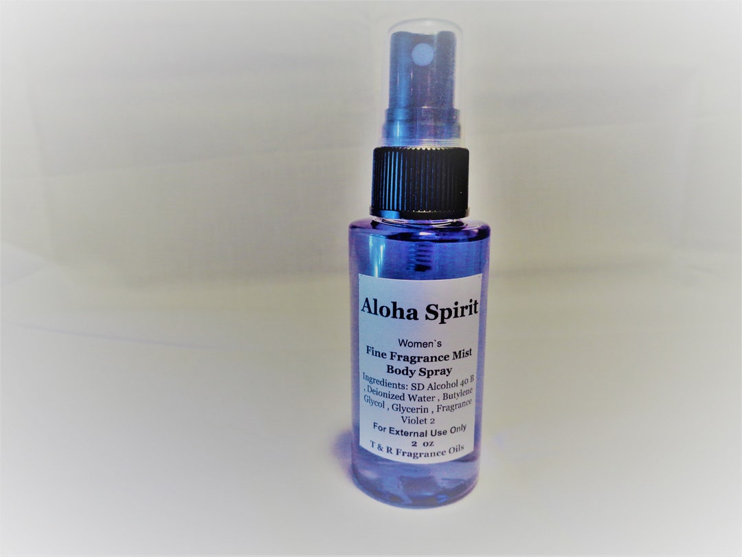 Aloha Spirt Womens Fine Fragrance Mist Body Spray, - Etsy