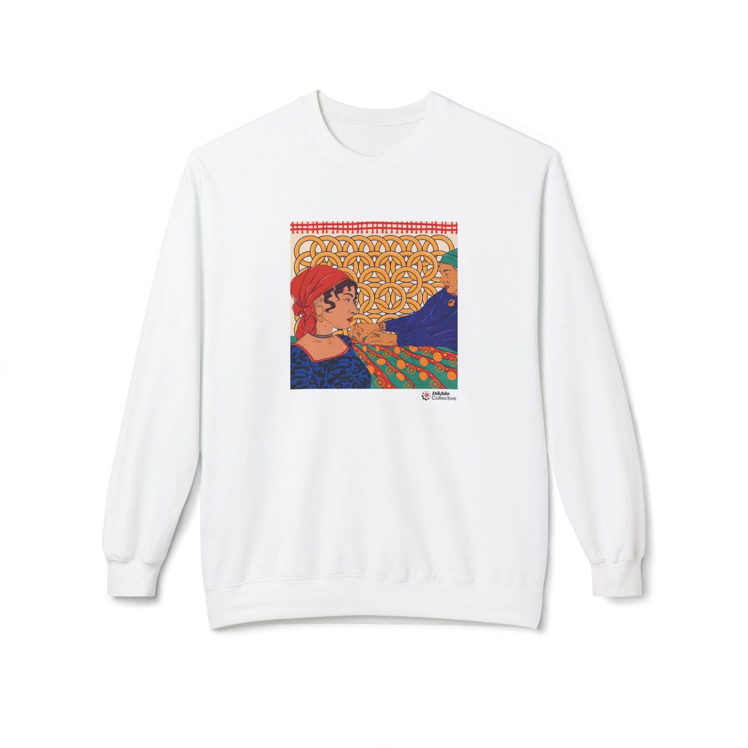 Dikhlo Collective X Happy Borders Unisex Midweight Softstyle Fleece ...