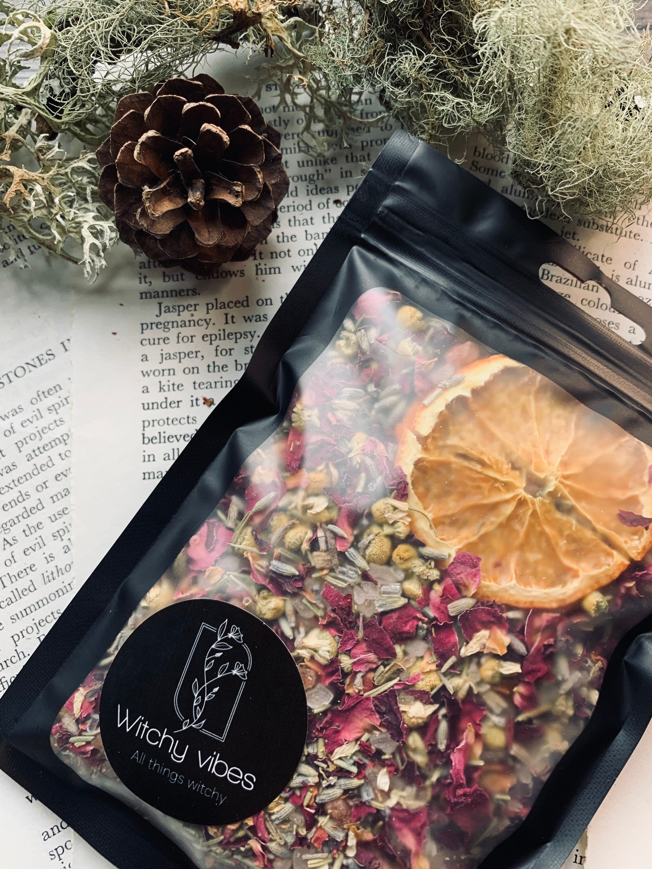Attraction Ritual Bath Salts Witchcraft Bath Salt Wiccan - Etsy UK