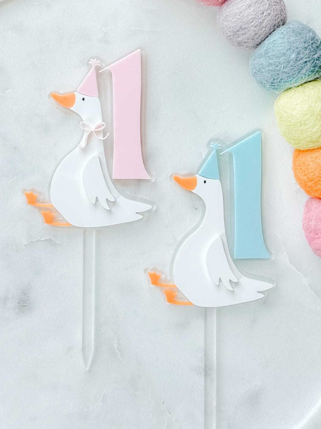Goose Cake Topper | Silly Goose Cake Topper | One Silly Goose Cake ...