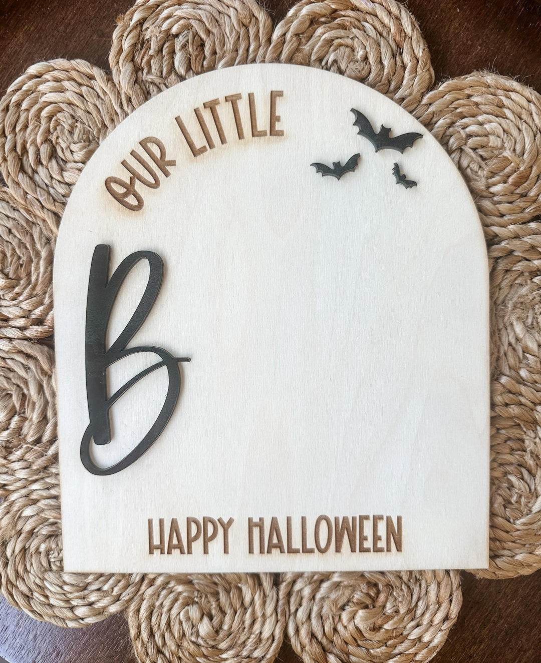 Our Little Boo Footprint Halloween Craft - Etsy