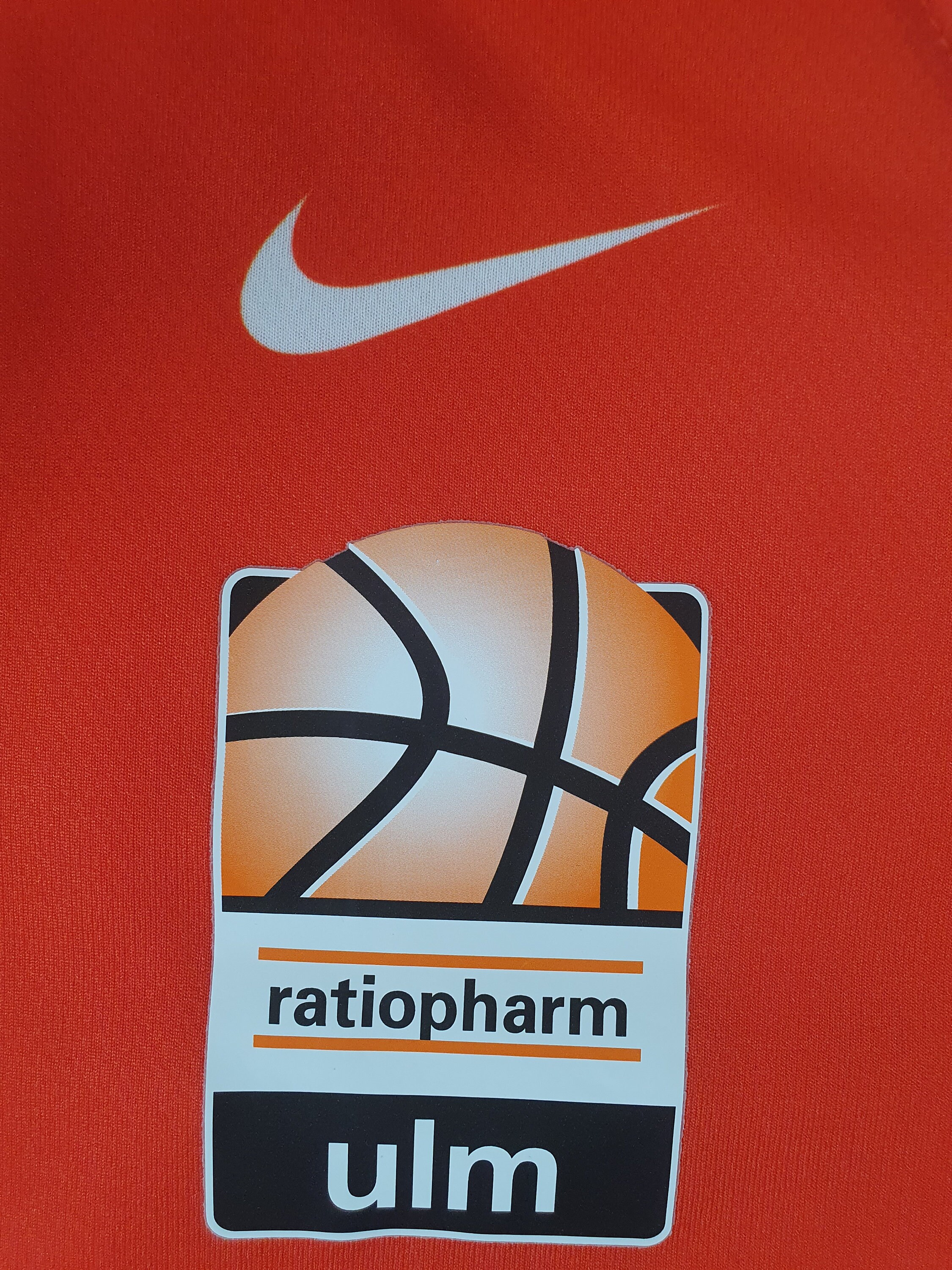 Original Match Worn Basketball Bundesliga Club Ratiopharm Ulm Jersey ...