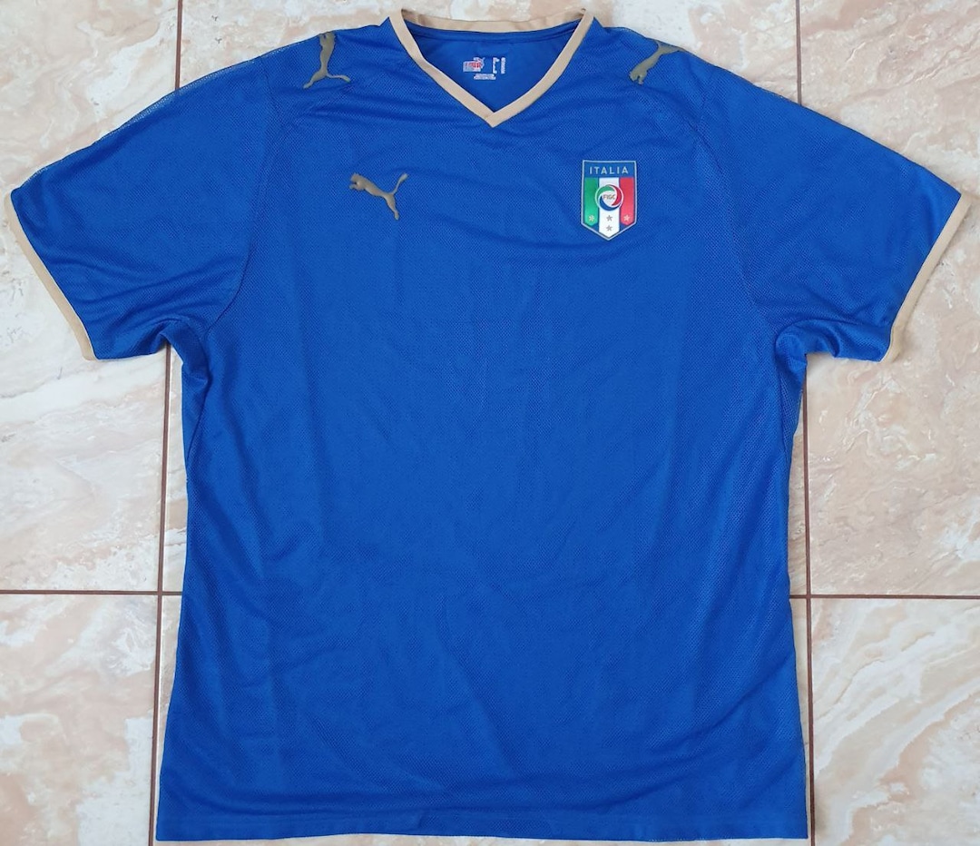 Original Italy National Football Team Home Shirt Jersey 2008-2009. Size ...