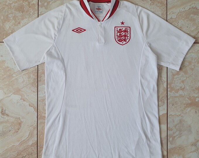 Original England National Football Team Home Shirt Jersey 2012-2013 ...