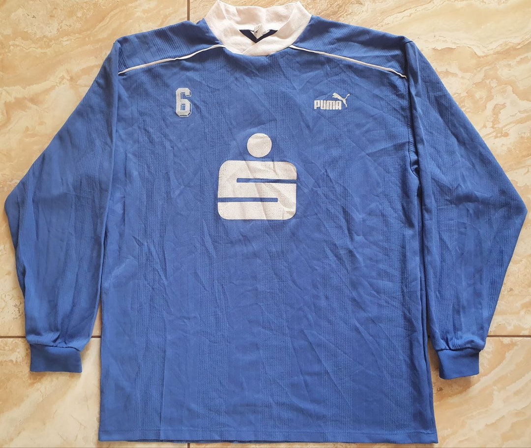 Rare Authentic Vintage Puma Soccer Jersey # 6 (sprakasse Sponsor). Made ...