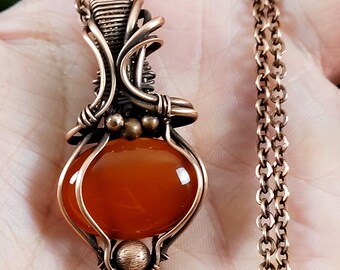 Carnelian Amulet | Etsy