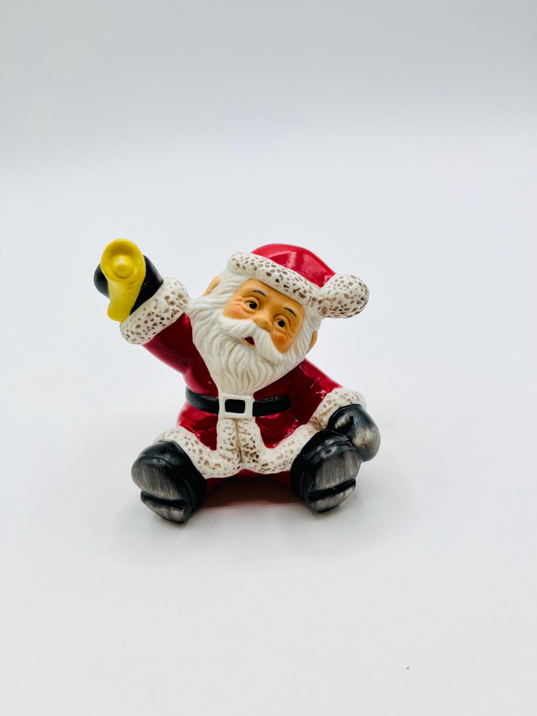 Vintage Goebel Santa Figurine - Etsy