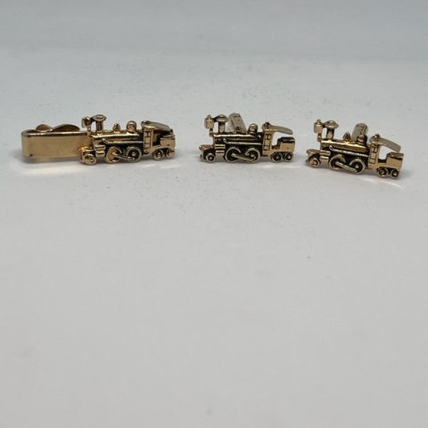 Locomotive Tie Clip - Etsy