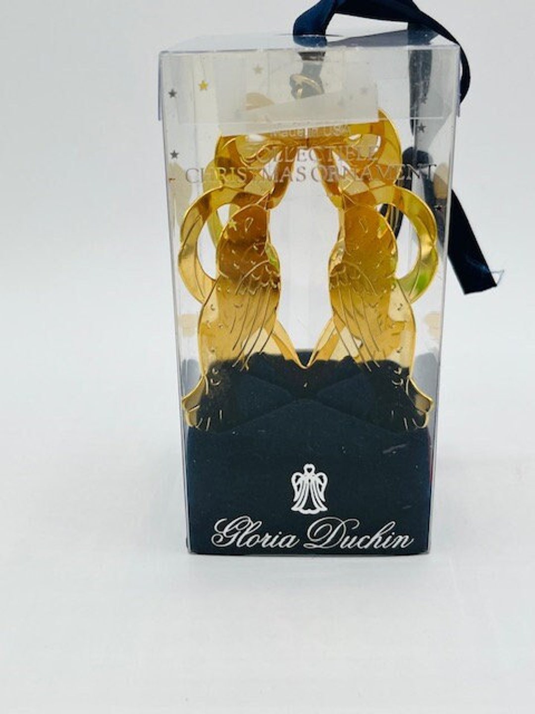 Gloria Duchin Four Turtle Doves 3D Christmas Ornament Gold Tone New in ...