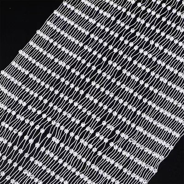 Rhinestone Fishnet Fabric - Etsy