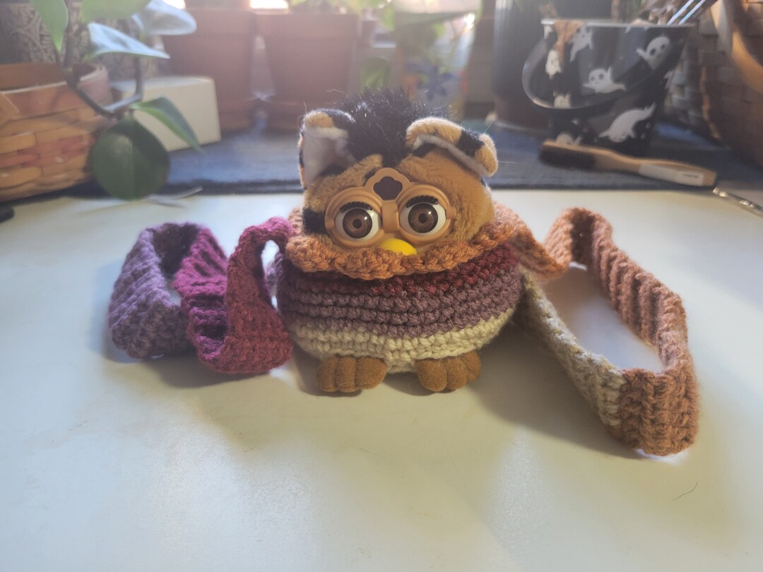 Autumn Blend Crochet Furby Buddy Carrier - Etsy