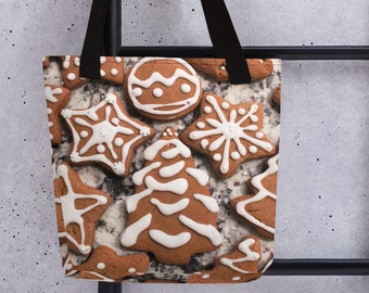 Gingerbread Tote Bag - Etsy