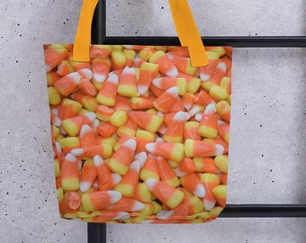 Candy Corn Tote Bag - Etsy