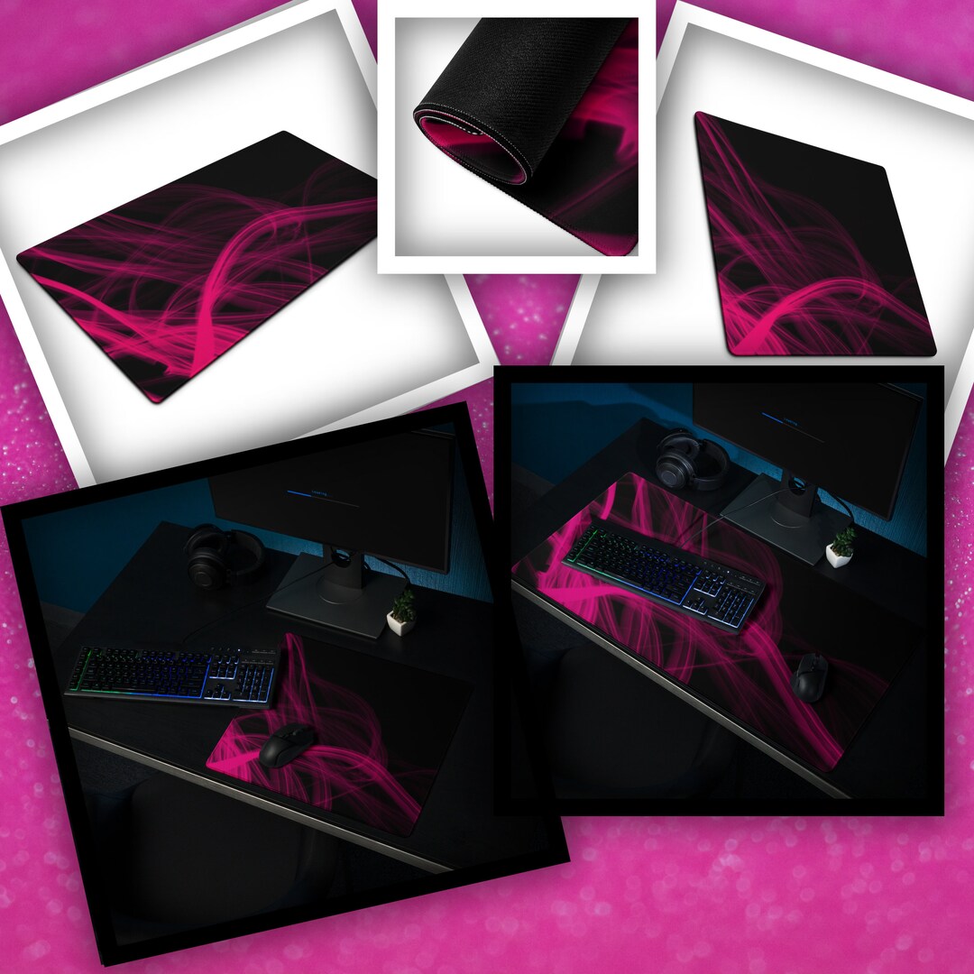 Abstract Gaming Mouse Pad Video Gaming Mouse Non-slip Mouse Pad Video ...