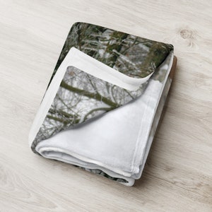 Sleigh Ride Throw Blanket - Etsy