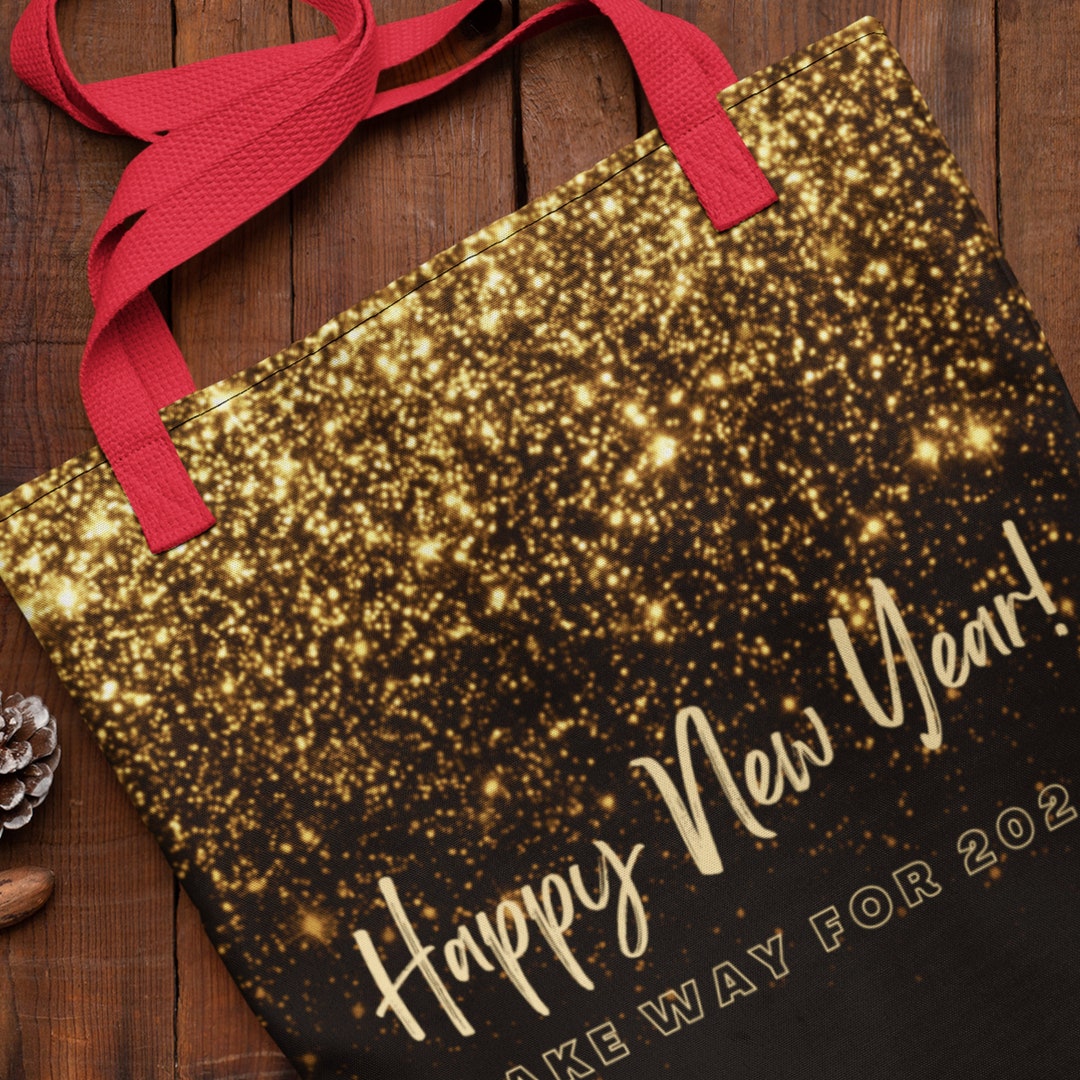 Happy New Year 2024 Tote Bag Holiday Tote Bag New Years - Etsy