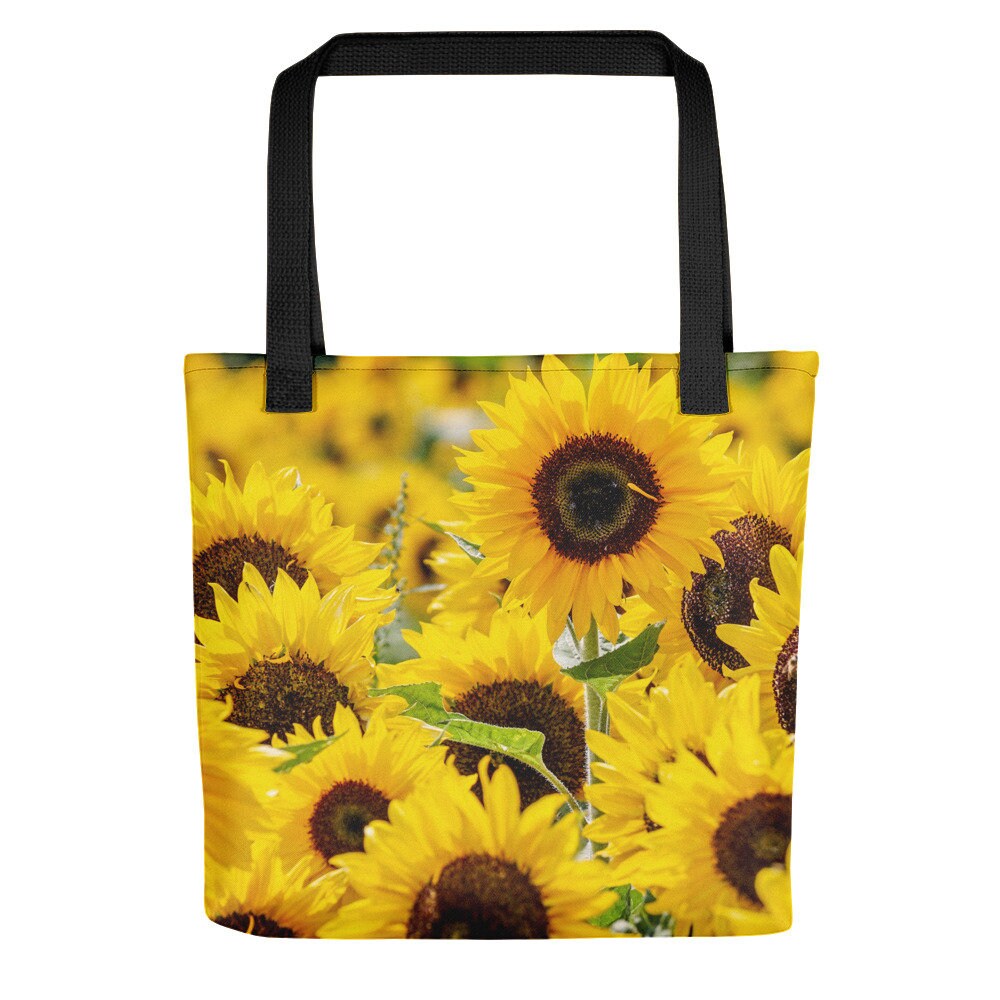 Sunflower Tote Bag - Etsy