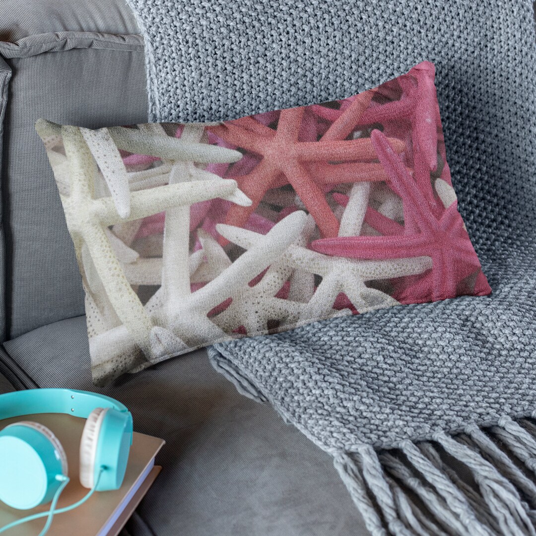 Starfish Pillow Linen Pillow Throw Pillow - Etsy