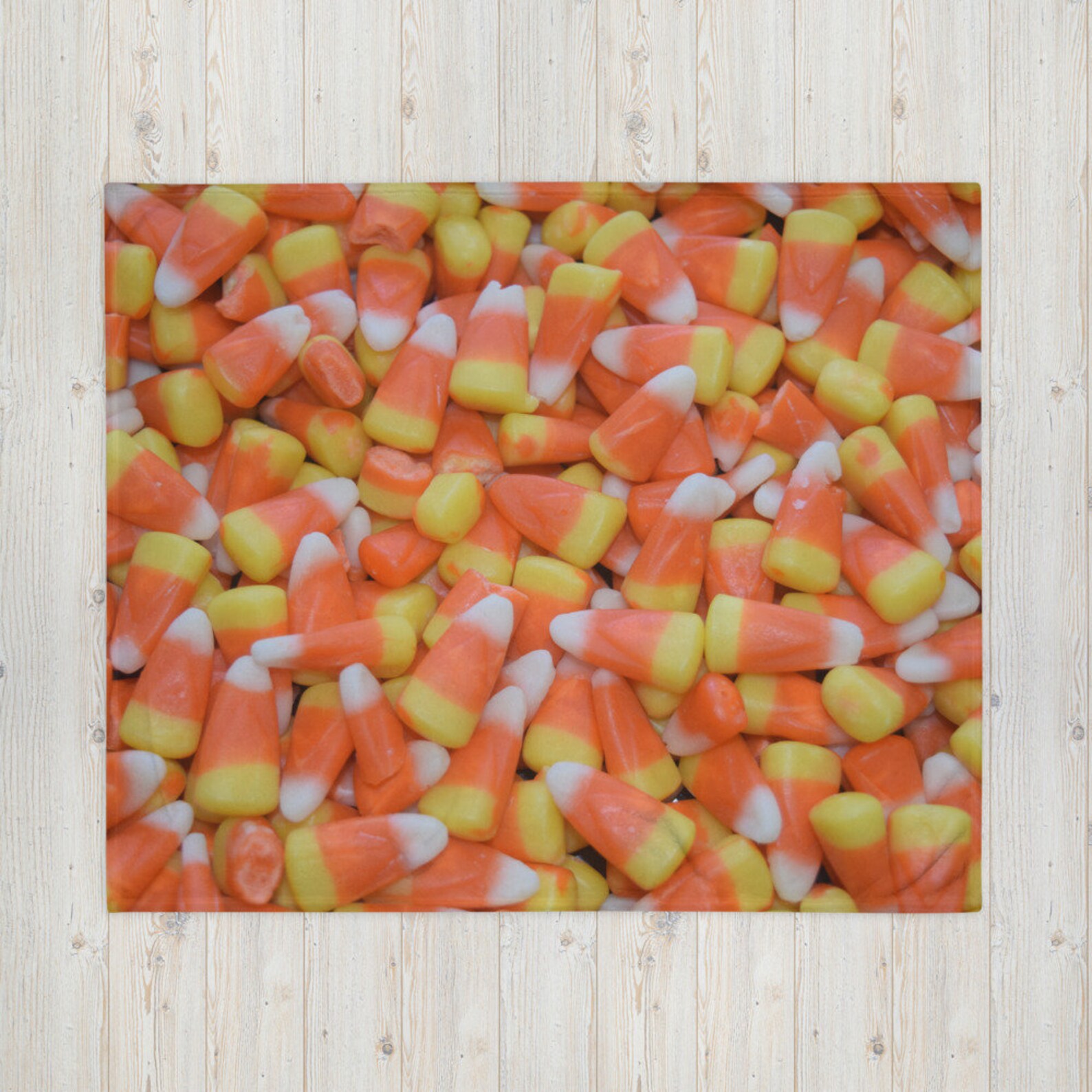 Candy Corn Confections Throw Blanket - Etsy