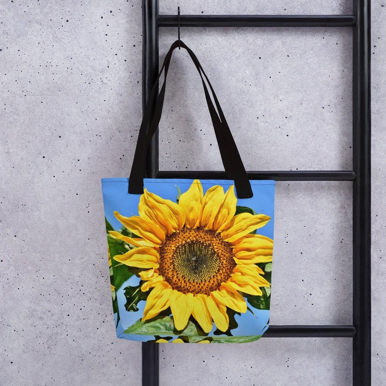 Sunflower Tote Bag - Etsy