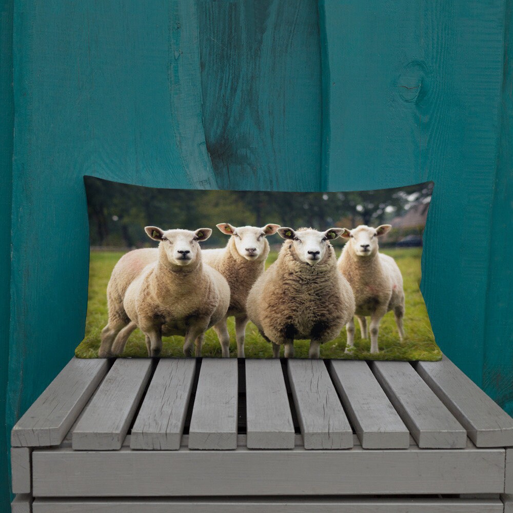 Sheep Pillow Farmhouse Decor | Etsy
