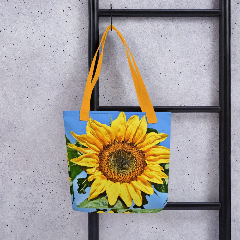 Sunflower Tote Bag - Etsy