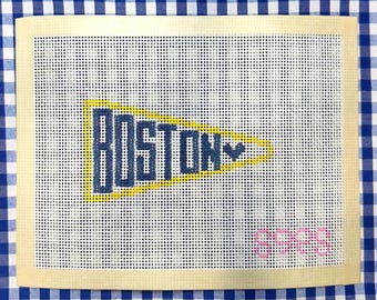 Americana Boston Needlepoint Canvas - Etsy