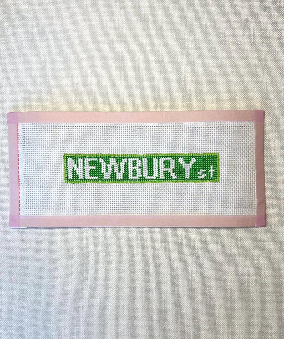 Newbury Street Boston Needlepoint Canvas - Etsy