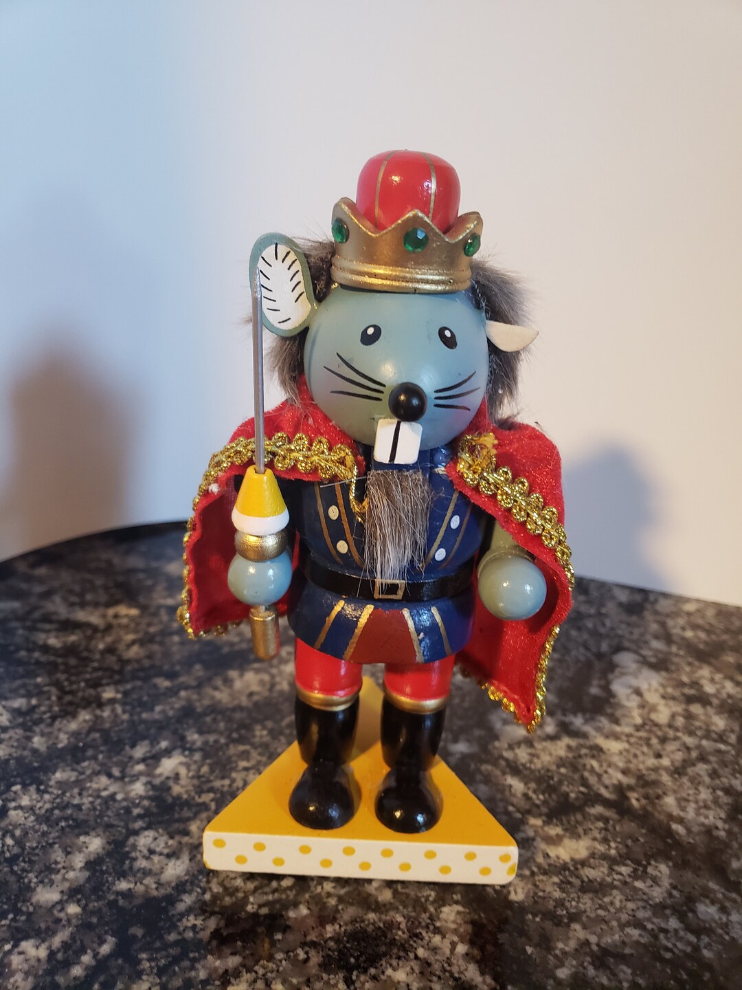 Rat Nutcracker With Crown - Etsy