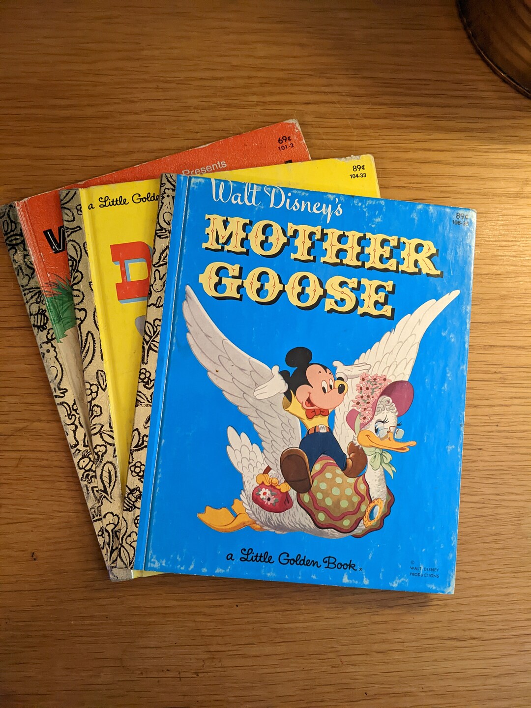 Set of 3 Vintage Little Golden Disney Books: Dumbo, Winnie the Pooh ...