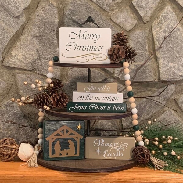 Nativity Tray - Etsy