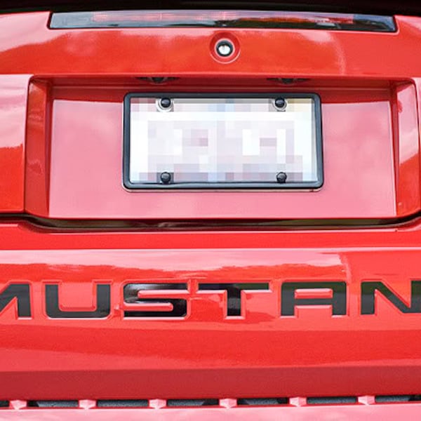 Mustang Rear Bumper Decal - Etsy