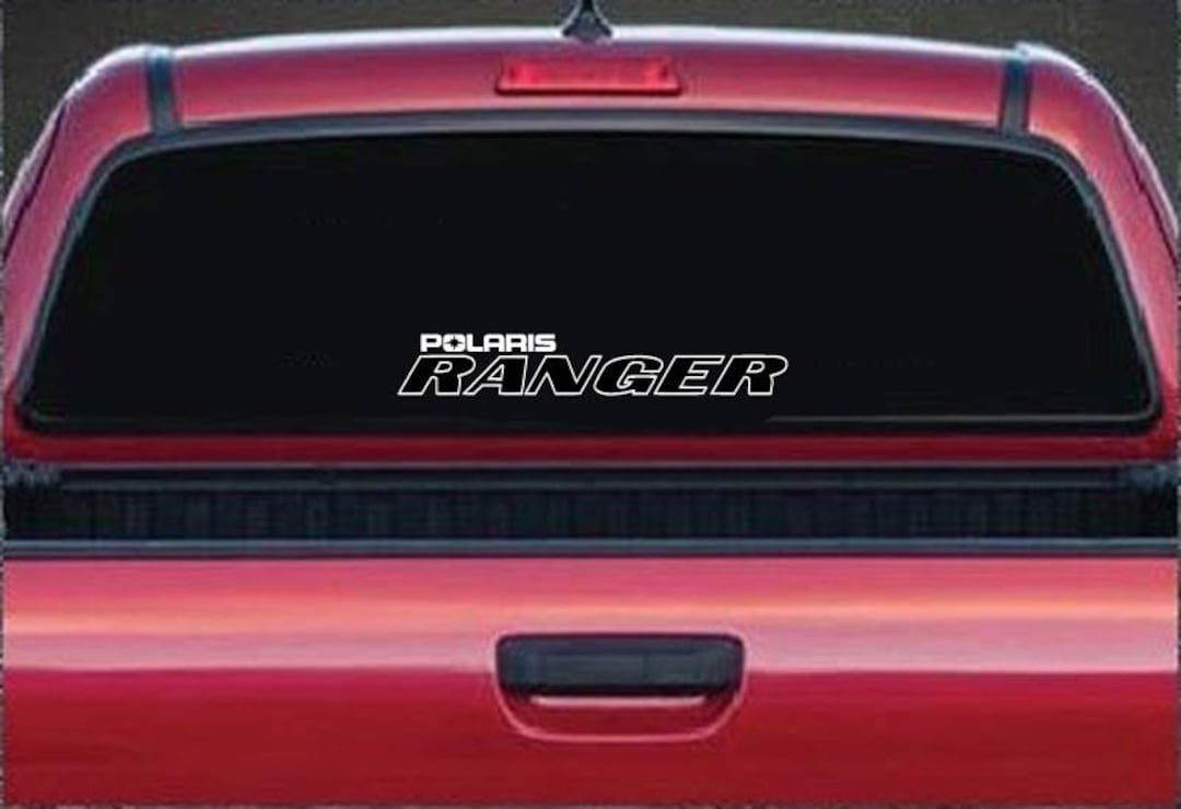 Polaris 22" Ranger Outline Sticker - Etsy