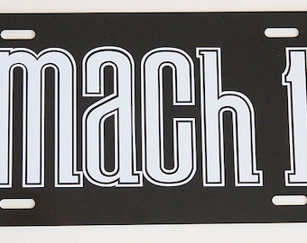 Mach E License Plate Frame - Etsy