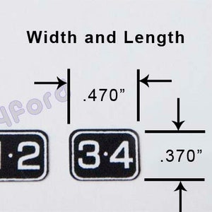 Ford Keyless Entry Door Keypad Button Stickers - Etsy