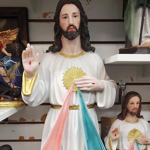 36 Inch 3 Feet STATUE Divina Misericordia Divine Mercy Jesus Christ ...
