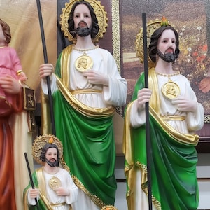 Saint Jude San Judas St.jude Statue San Juditas Jesus Religious ...