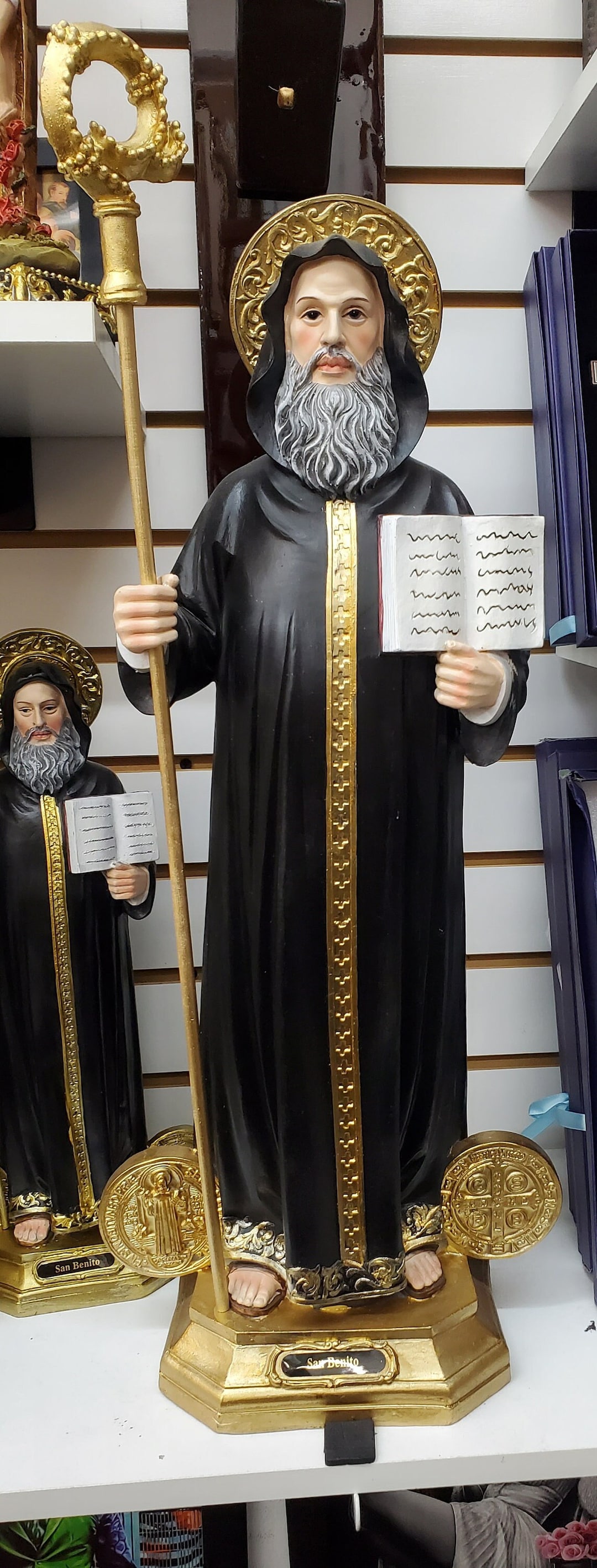 San Benito / Saint Benedict Statue Religion & Spirituality New 24 ...