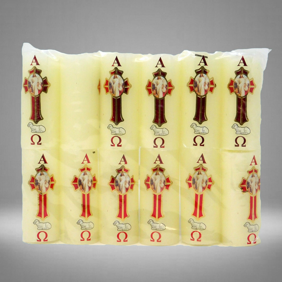12 Pk Cirio Pascual Regular 3 Inch Tall Easter Paschal - Etsy