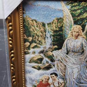 Guardian Angel CUADRO 9"x11" Angel De La Guarda Cushioned Frame ...