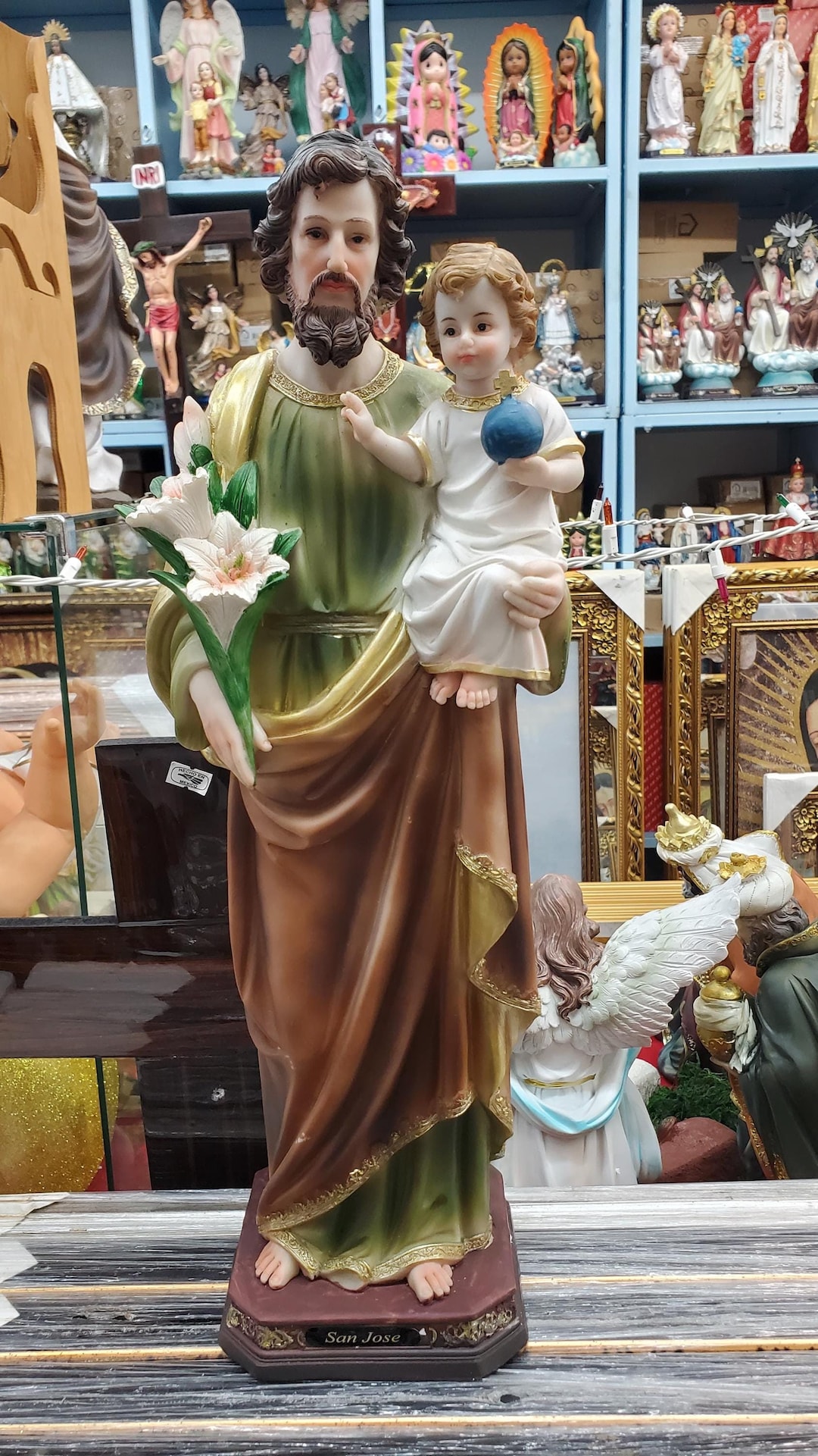 20 Inch Statue SAINT JOSEPH San Jose Santo Catholic Jesus Big Siant ...