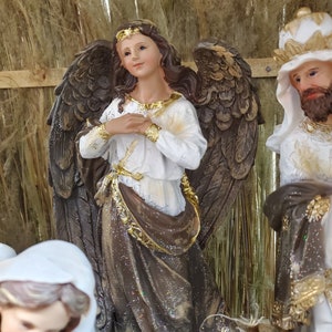 12 Inch Nativity Set Christmas Nativity Scene 12 Piece Nacimiento SET ...