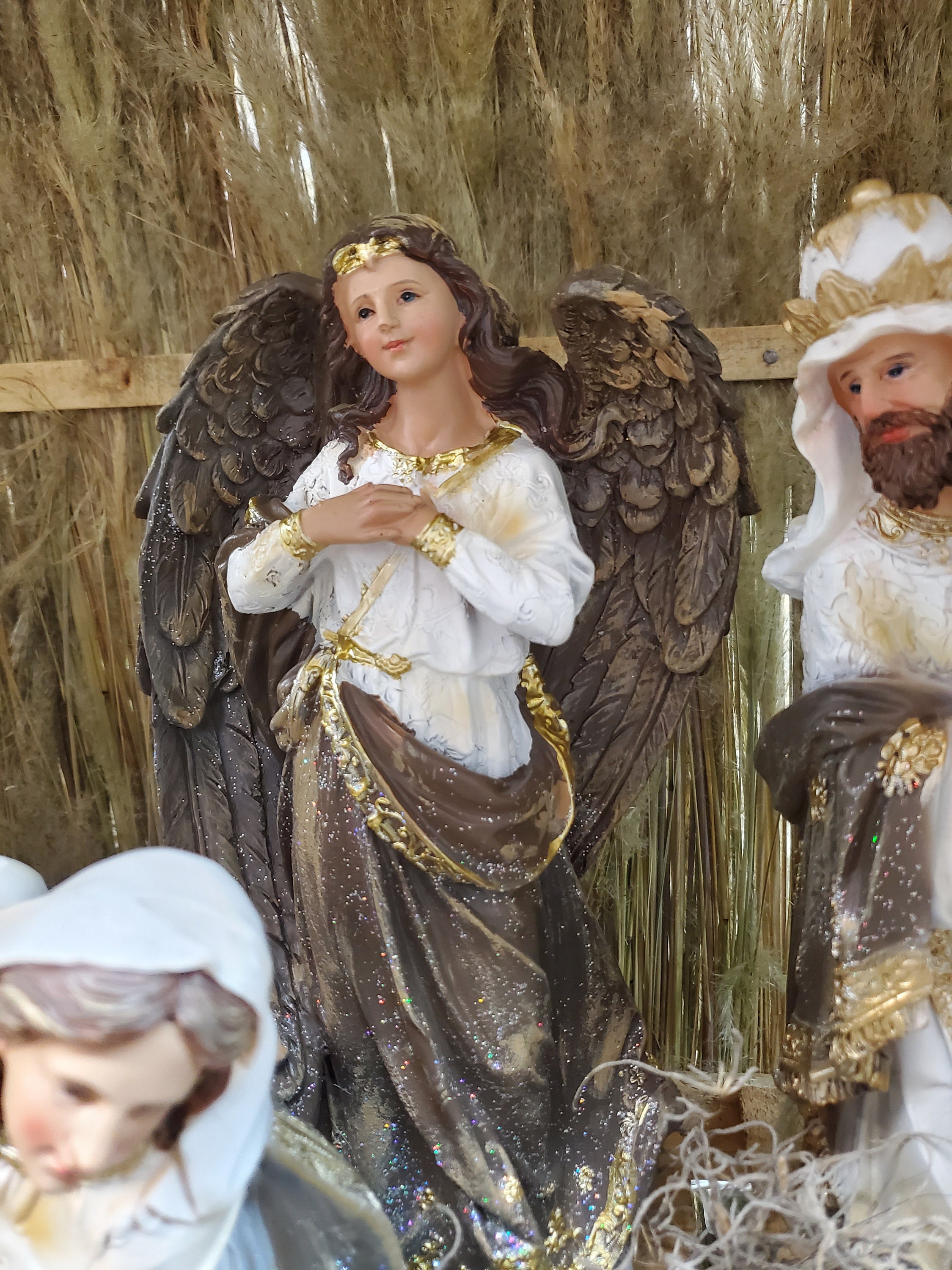 12 Inch Nativity Set Christmas Nativity Scene 12 Piece Nacimiento SET ...
