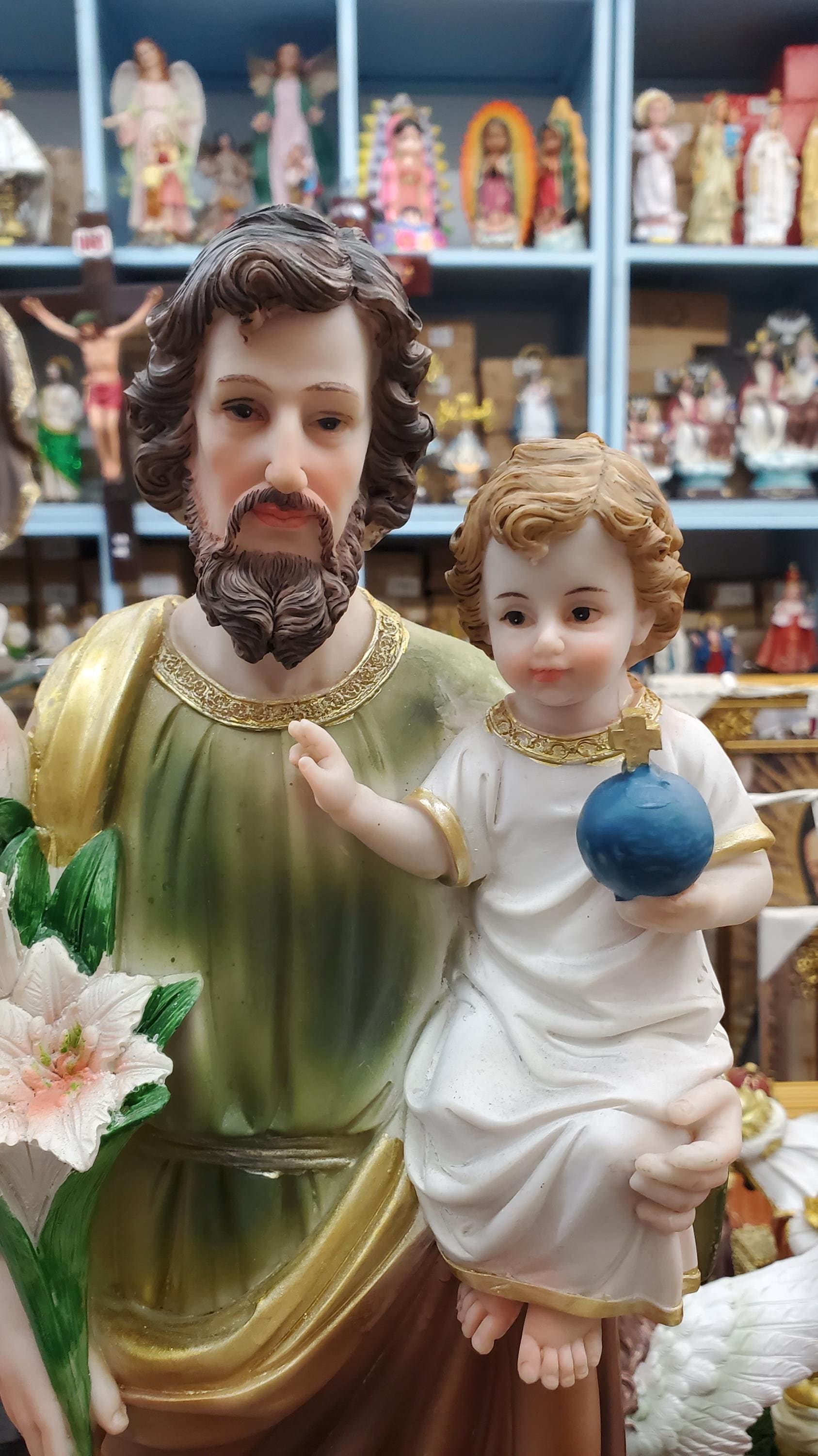 20 Inch Statue SAINT JOSEPH San Jose Santo Catholic Jesus Big Siant ...