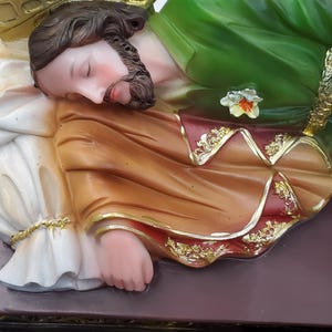 Saint Joseph Sleeping Saint Statue No.25483-12 Religious Catholic San ...