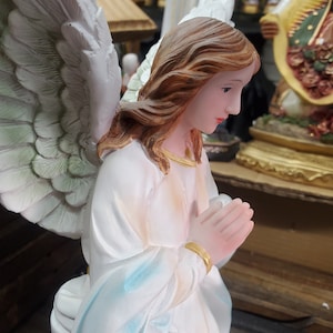 Angel Custodio Statue High Quality Guardian ANGEL SET OF 2 Catholic ...