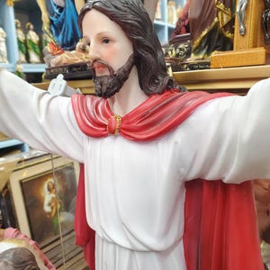 19 Inch Statue Jesus Cross JESUS RESUCITADO Jesus CATHOLIC Jesus ...